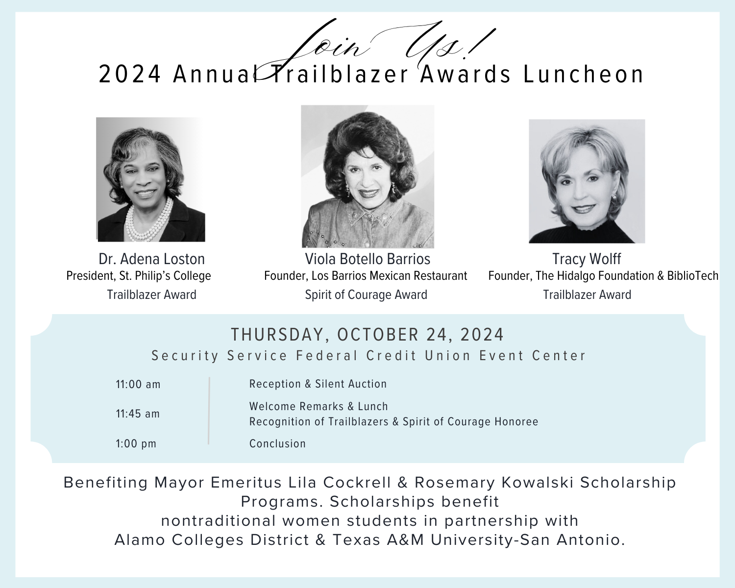 2024 Annual Trailblazer Awards Luncheon | SA Women's Chamber Of Commerce